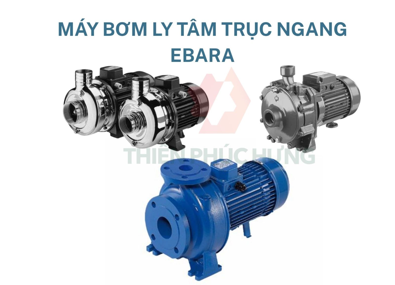 Máy bơm trục ngang Ebara - Máy bơm ly tâm trục ngang Ebara TP HCM